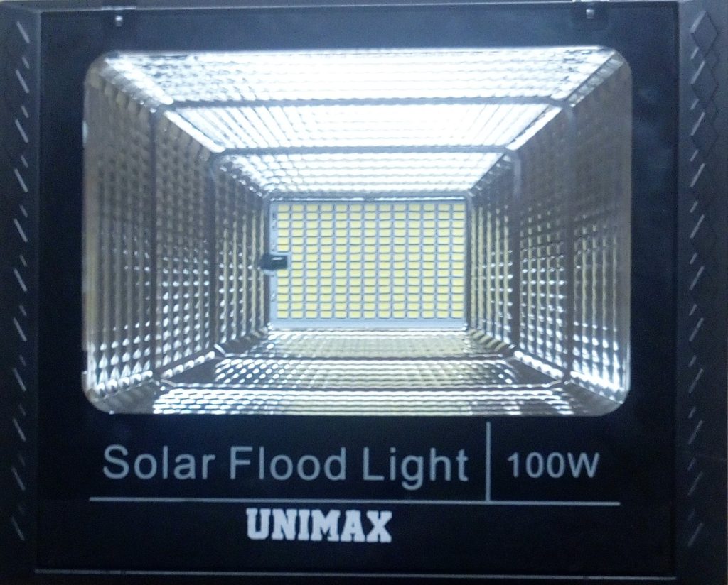 Solar Flood Light with 4 Different color Light- Big size - Buy.com.ng